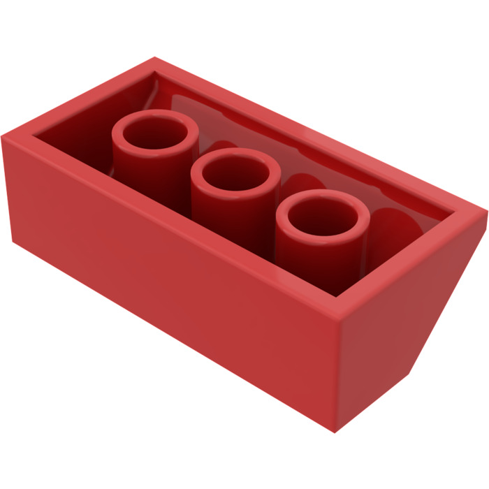 LEGO Red Slope 2 x 4 (45°) (3037) | Brick Owl - LEGO Marketplace