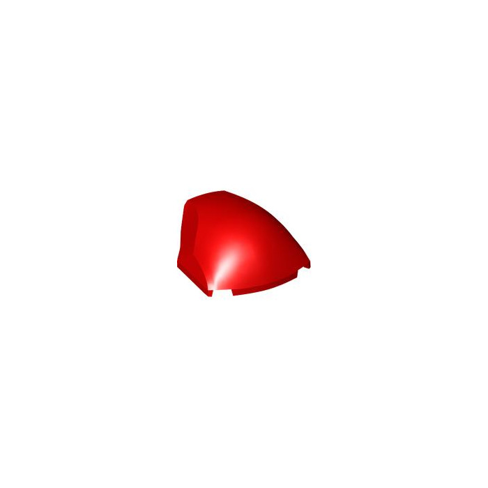LEGO Red Slope 4 x 5 x 1.3 Curved (4898 / 85834) | Brick Owl - LEGO ...