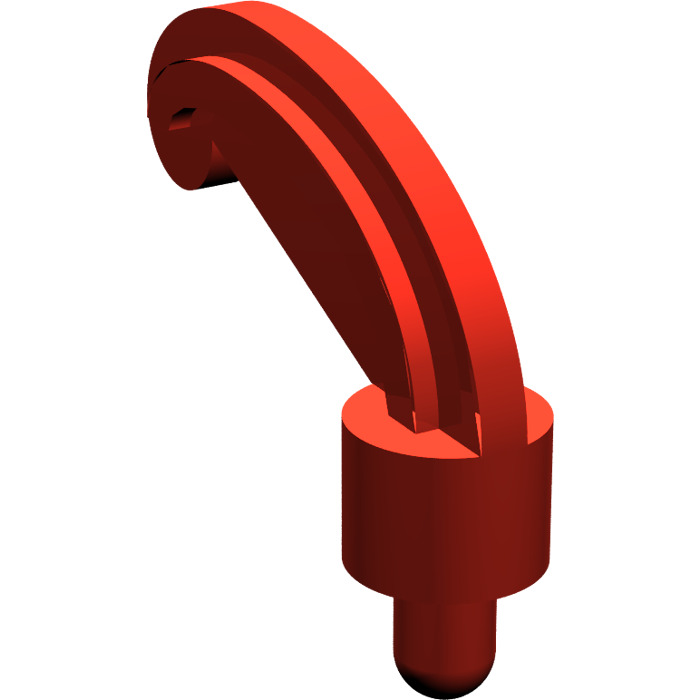 LEGO Red Small Feather Plume (79806 / 88490) | Brick Owl - LEGO Marketplace