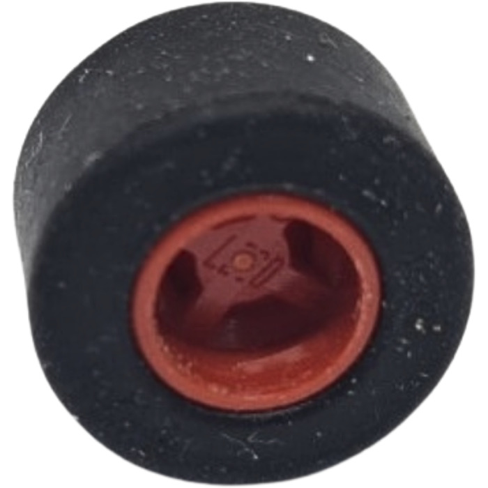 LEGO Red Small Wheel With Slick Tyre (Round Hole) | Brick Owl