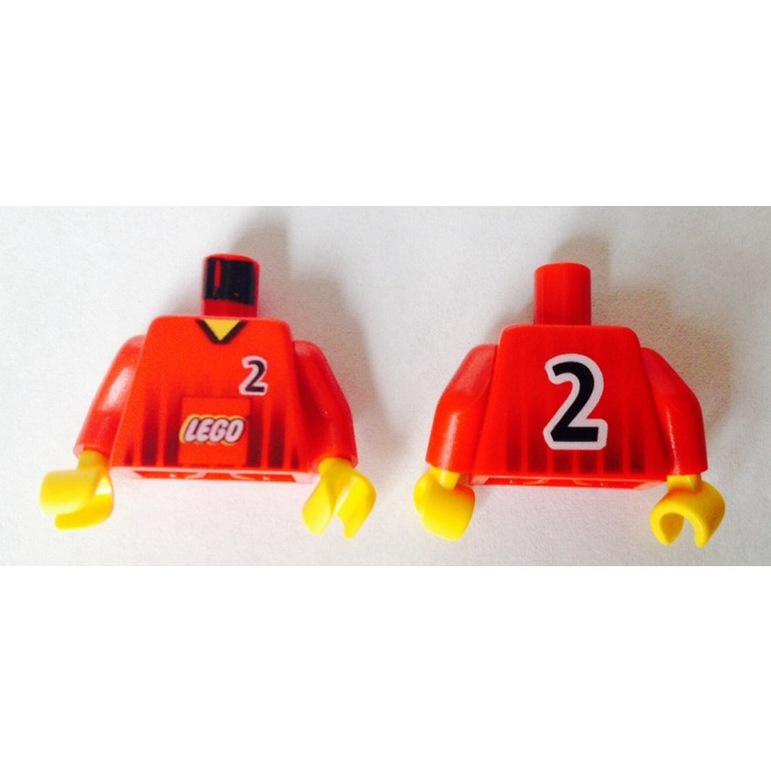 LEGO Soccer player torso #2 (973) | Brick Owl - LEGO Marketplace