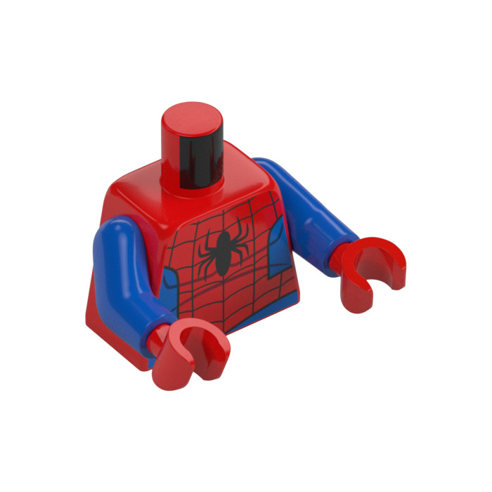 LEGO Red Spider-Ham Minifig Torso (973 / 76382) | Brick Owl - LEGO ...