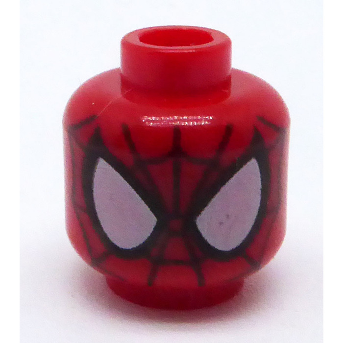 LEGO Red Spider-Man Head (10342 / 11413) | Brick Owl - LEGO Marketplace
