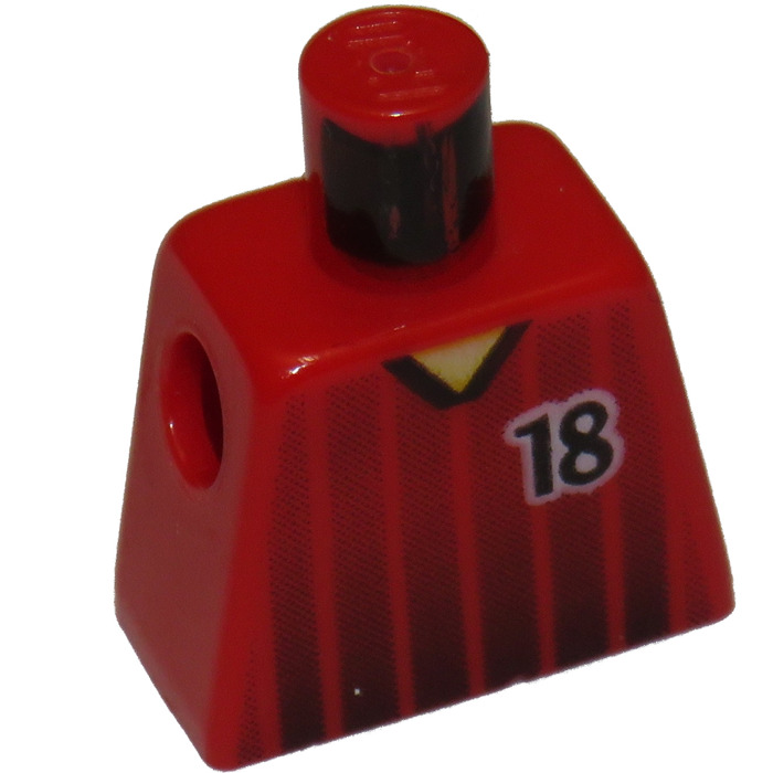 LEGO Red Sports Torso without Arms (973) | Brick Owl - LEGO Marketplace