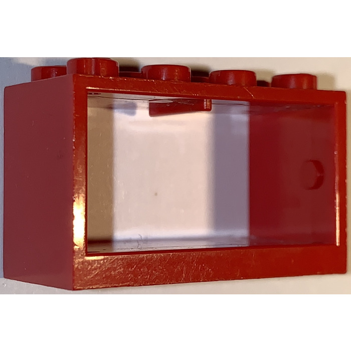 LEGO Red String Reel 2 x 4 x 2 Holder (4209) | Brick Owl - LEGO Marketplace