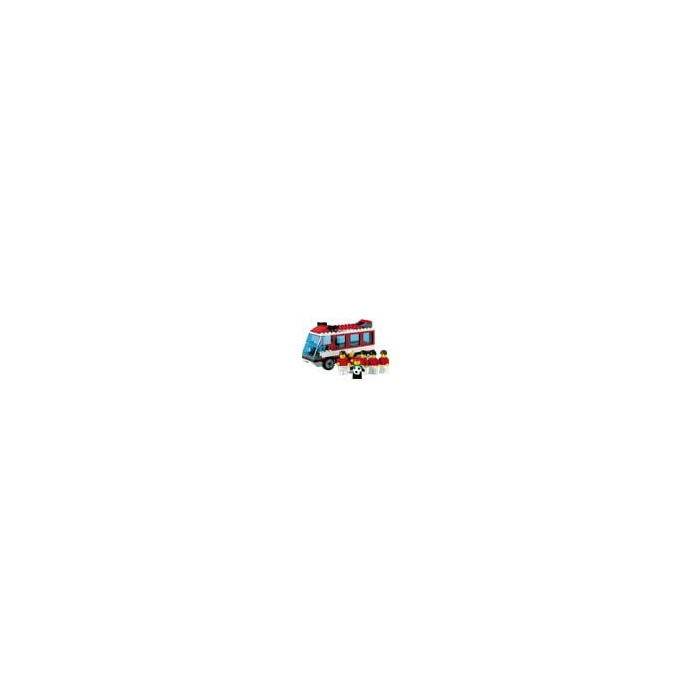LEGO Red Team Bus Set 3407 | Brick Owl - LEGO Marketplace