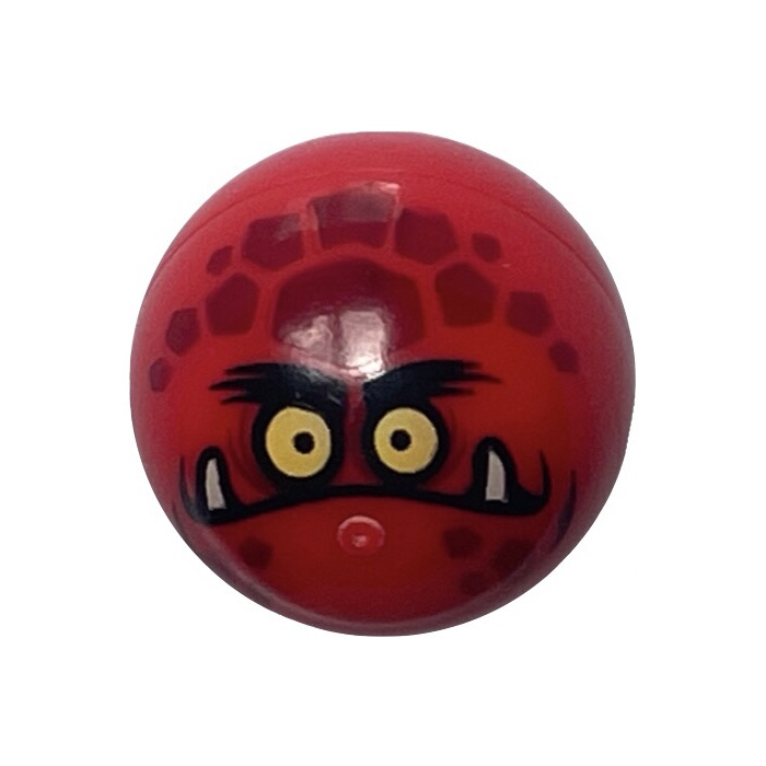 LEGO Technic Ball with Goblin Face with Yellow Eyes (24170 / 32474 ...