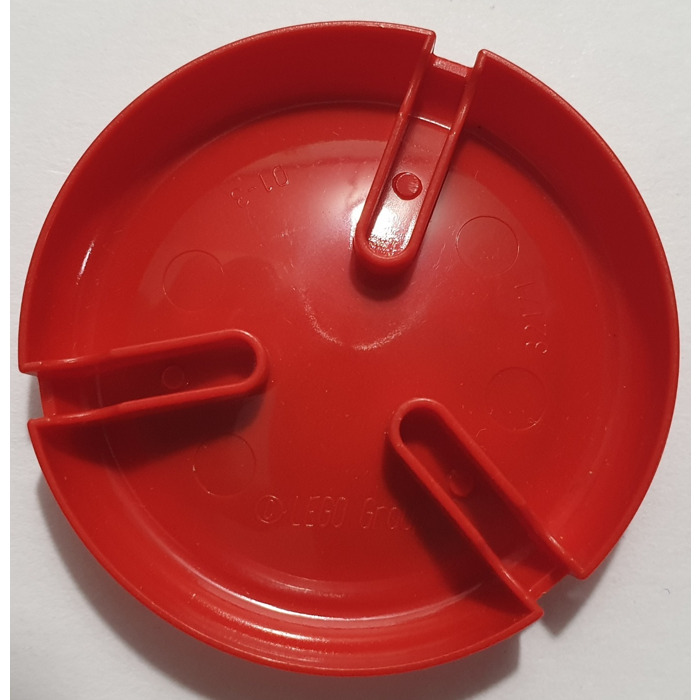 LEGO Red Technic Bionicle Weapon Throwing Disc with Fire, 2 Pips, Flame ...