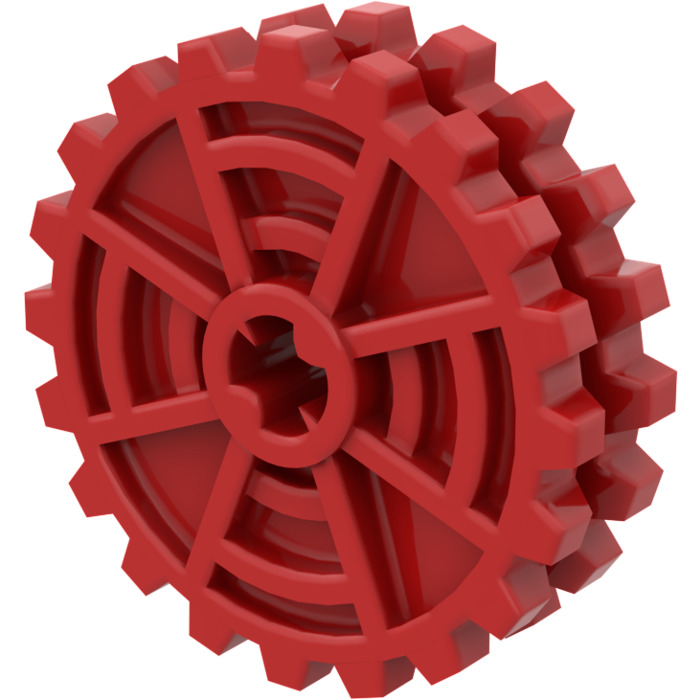 LEGO Red Technic Tread Sprocket Wheel 20 Tooth Thin (32089) | Brick Owl ...