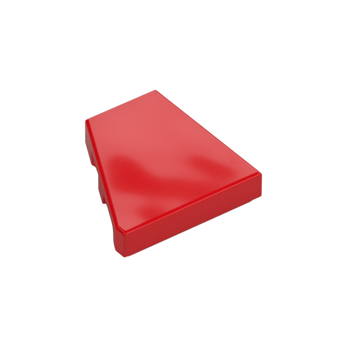 LEGO Red Tile 2 x 2 Angled Cut Left (7828) | Brick Owl