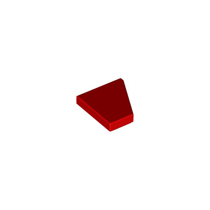 LEGO Red Tile 2 x 2 Angled Cut Left (7828) | Brick Owl