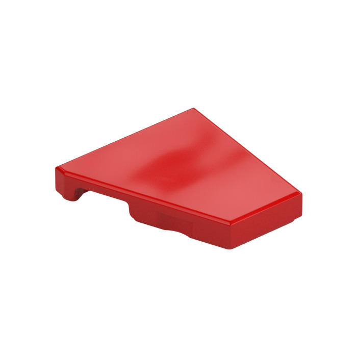 LEGO Red Tile 2 x 2 Angled Cut Right (7829) | Brick Owl