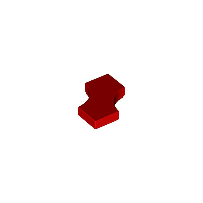LEGO Red Tile 2 x 2 with Cutouts (3396) | Brick Owl