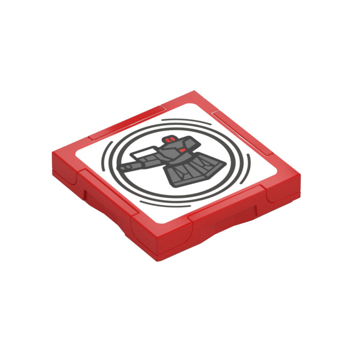 LEGO Tile 2 x 2 with SMART Play Tag with Imperial Turret (102349 / ...