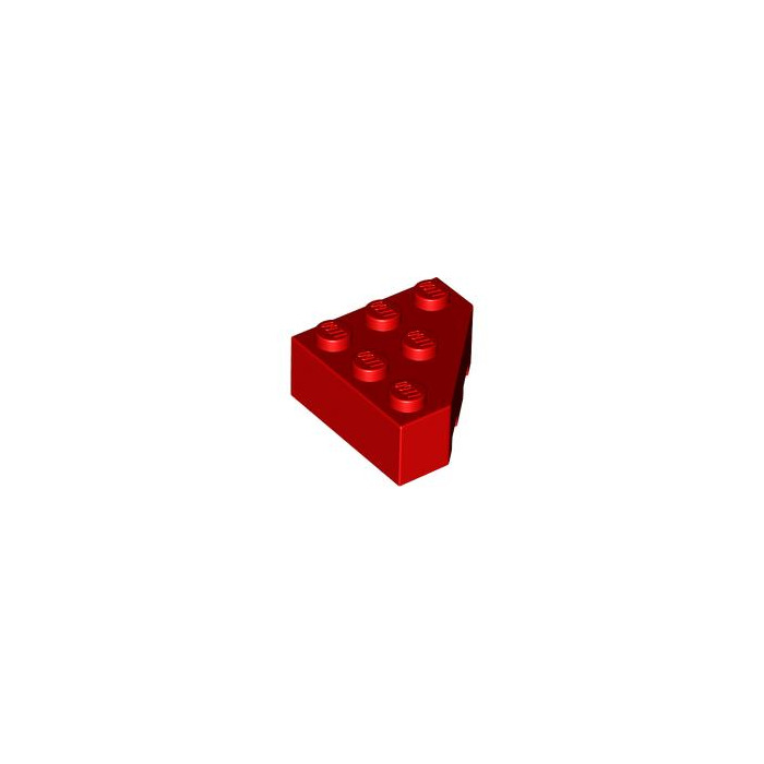 LEGO Red Wedge Brick 3 x 3 without Corner (30505) | Brick Owl - LEGO ...