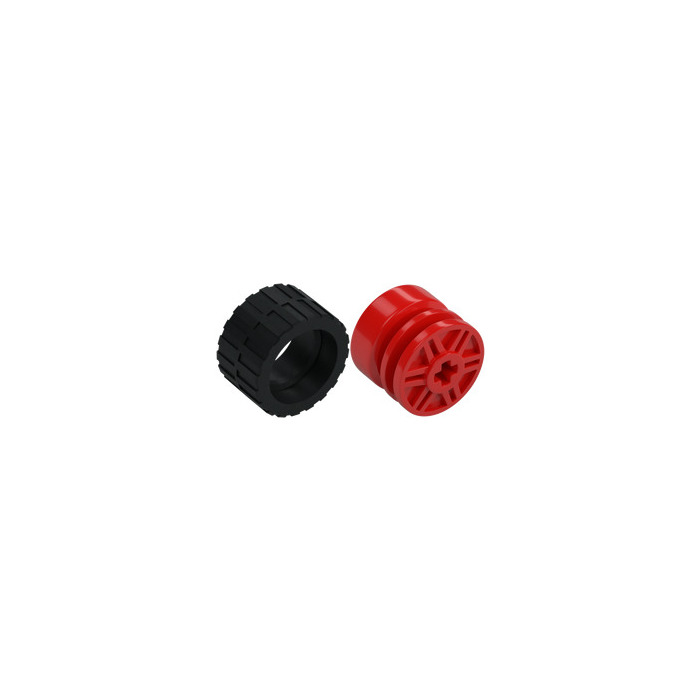 LEGO Red Wheel with Tire | Brick Owl - LEGO Marketplace