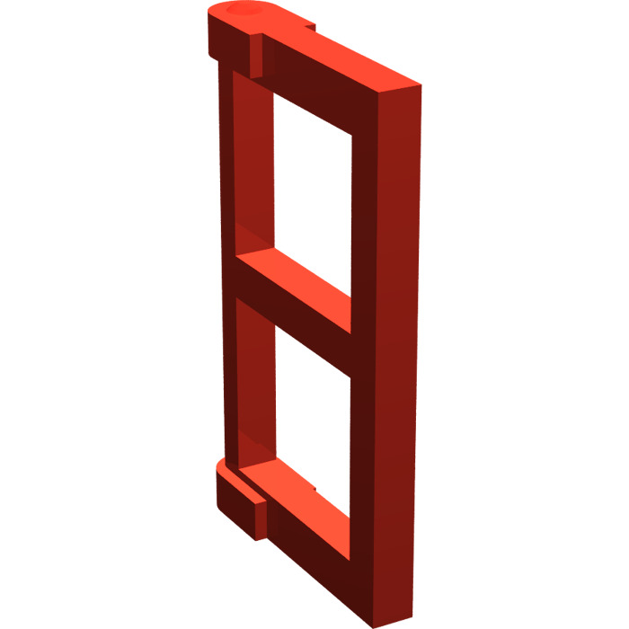 LEGO Window Pane 1 x 2 x 3 with Thick Corner Tabs (28961 / 60608 ...