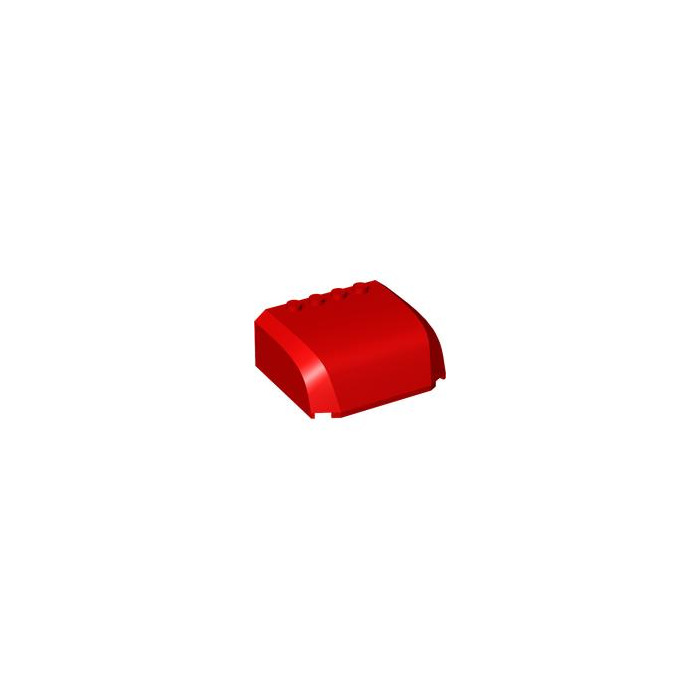 LEGO Red Windscreen 5 x 6 x 2 Curved (61484 / 92115) | Brick Owl - LEGO ...