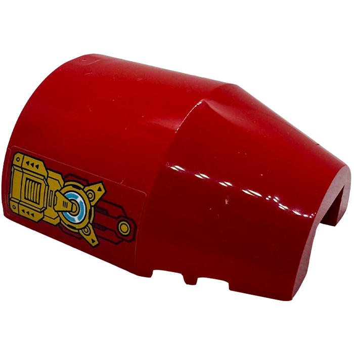 LEGO Windscreen 6 x 7 x 2.3 with Triangles, Armor Plate, Circles ...