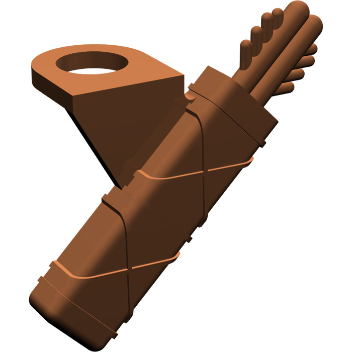 LEGO Reddish Brown Arrow Quiver (4498 / 88413) | Brick Owl - LEGO ...