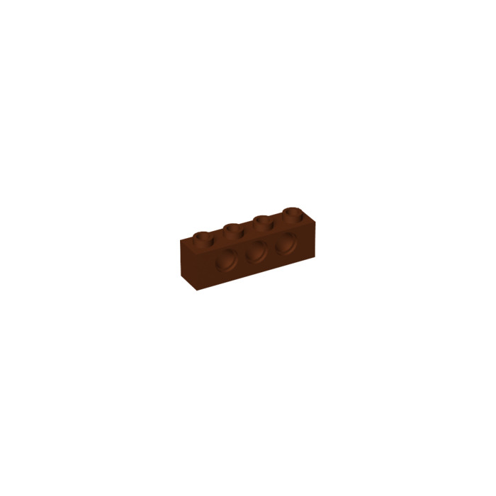 LEGO Reddish Brown Brick 1 x 4 with Holes (3701) | Brick Owl - LEGO ...