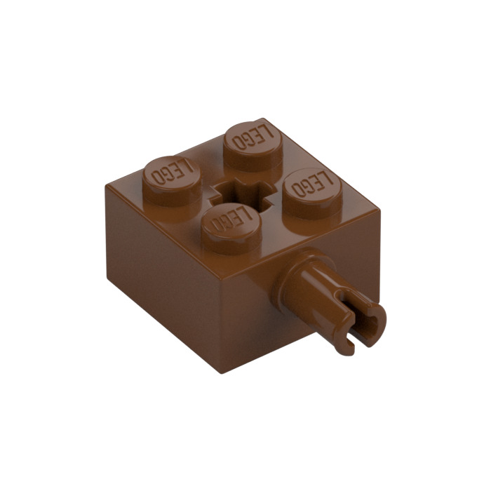 LEGO Brick 2 x 2 with Pin and Axlehole (6232 / 42929) | Brick Owl