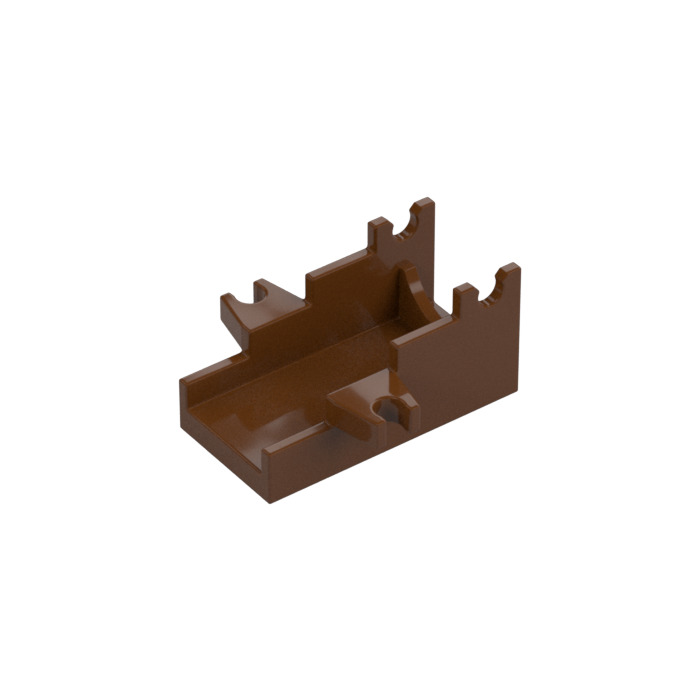 LEGO Reddish Brown Cannon Base 2 x 4 (2527) | Brick Owl