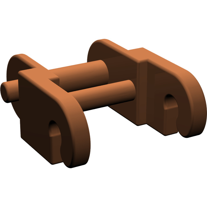 LEGO Reddish Brown Chain Link without Beveled Edge (3711) | Brick Owl ...