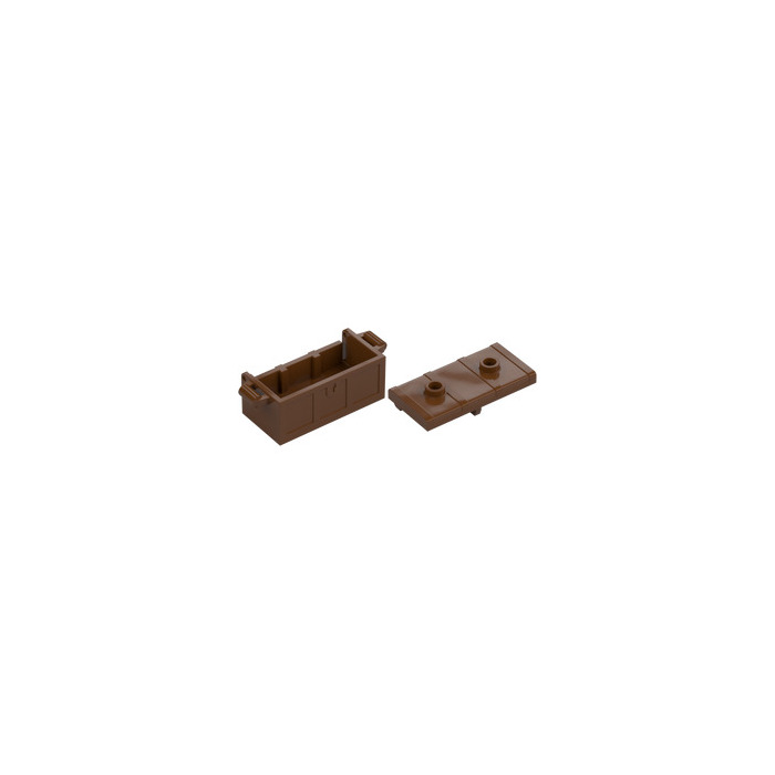 LEGO Reddish Brown Chest with Lid | Brick Owl - LEGO Marketplace