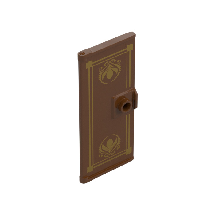 LEGO Door 1 x 3 x 6 with Arendelle Flowers (68123 / 80683) | Brick Owl ...