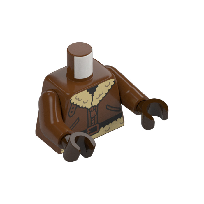 LEGO Reddish Brown Explorer with Reddish Brown Jacket, Fedora and Scarf ...