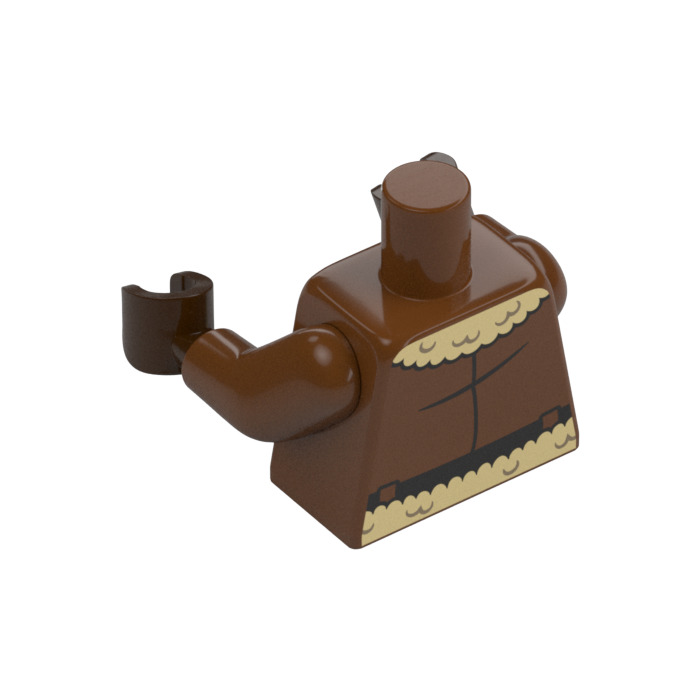 LEGO Reddish Brown Explorer with Reddish Brown Jacket, Fedora and Scarf ...
