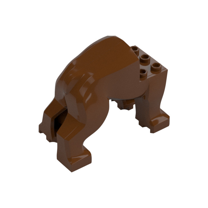 LEGO Reddish Brown Fluffy Body (112027) | Brick Owl