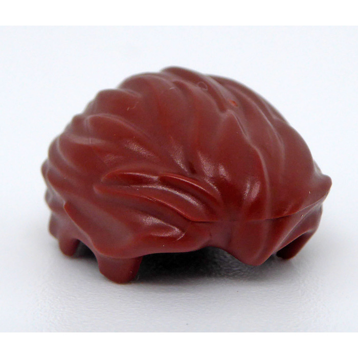 LEGO Reddish Brown Hair Swept Back with Widow's Peak and Short ...