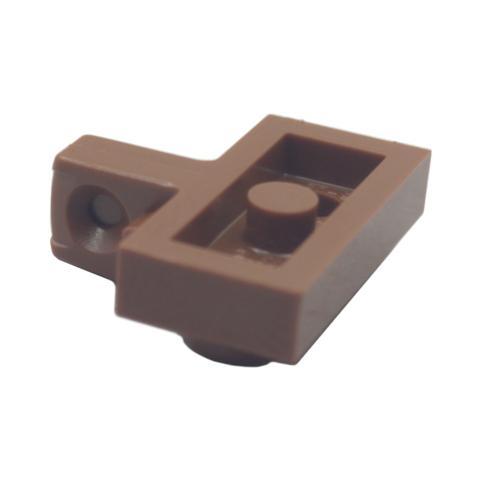 LEGO Reddish Brown Hinge Plate 1 x 2 with Vertical Locking Stub without ...