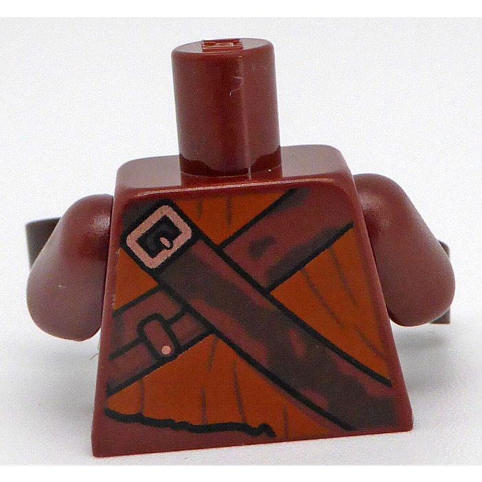 LEGO Reddish Brown Jawa Torso (3814 / 76382) | Brick Owl