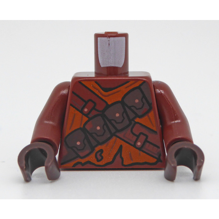 LEGO Reddish Brown Jawa Torso (3814 / 76382) | Brick Owl