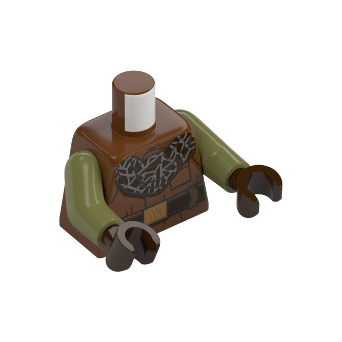 LEGO Kuiil Minifig Torso (973 / 76382) | Brick Owl - LEGO Marketplace