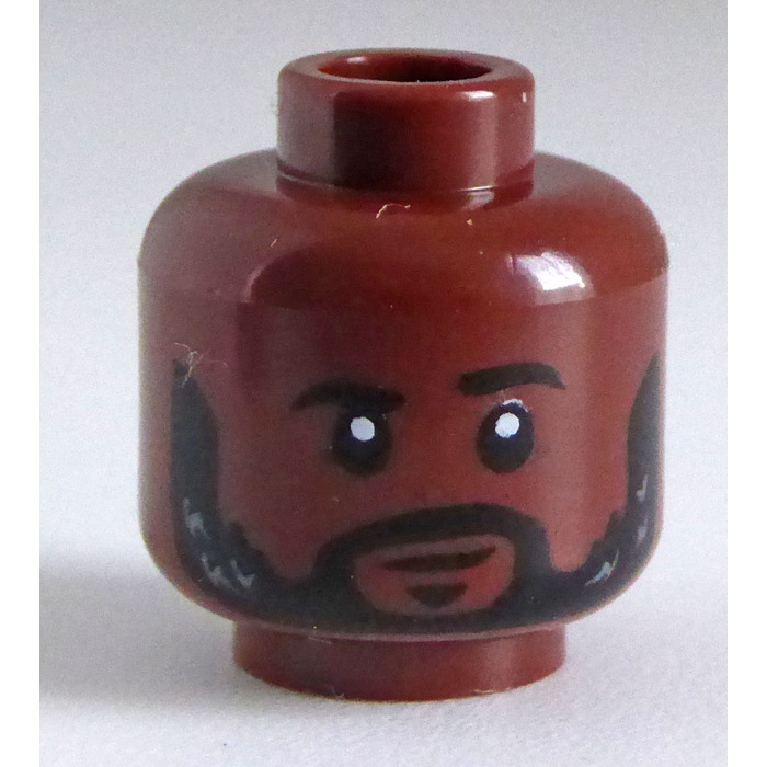 LEGO Reddish Brown Ron Barney Minifigure Head (3626 / 69988) | Brick Owl