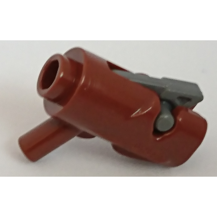 LEGO Reddish Brown Shooter Gun with Dark Stone Grey Trigger (34229 ...