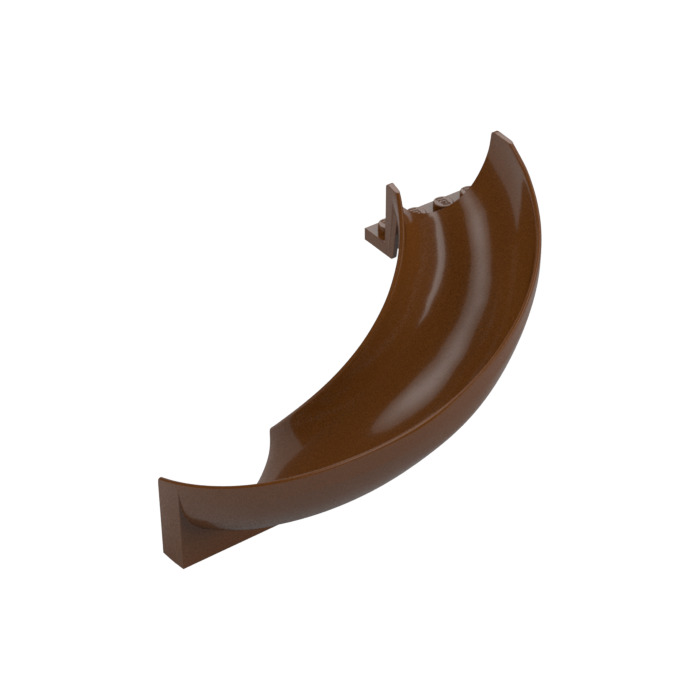 LEGO Reddish Brown Slide 7 x 12 Curved 180 (11267) | Brick Owl - LEGO ...