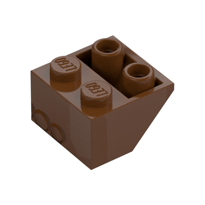 LEGO Reddish Brown Slope 2 x 2 (45°) Inverted (3660 / 7261) | Brick Owl ...