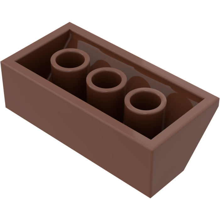 LEGO Reddish Brown Slope 2 x 4 (45°) (3037) | Brick Owl