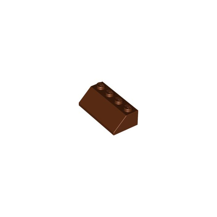 LEGO Reddish Brown Slope 2 x 4 (45°) (3037) | Brick Owl