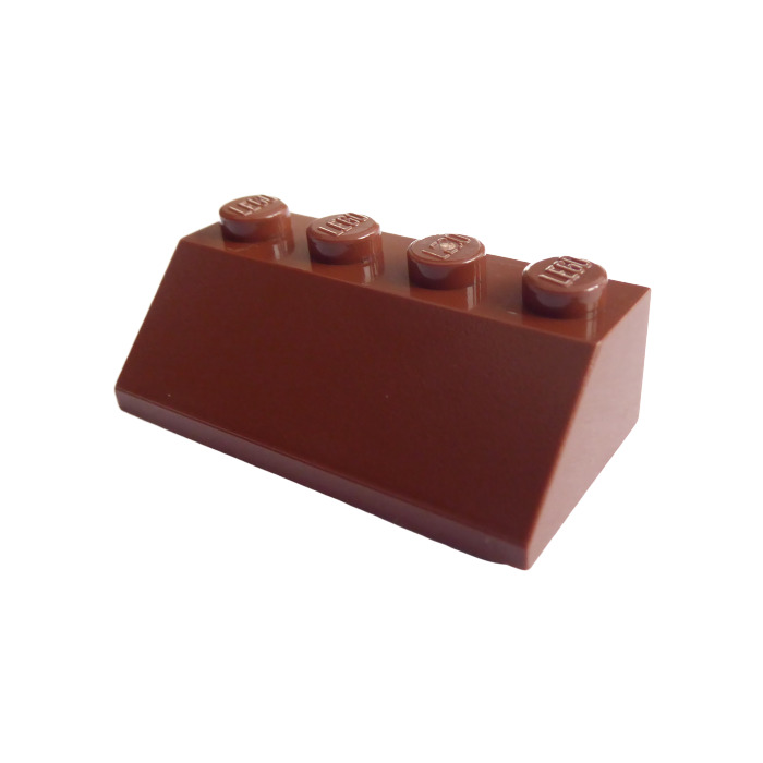 LEGO Reddish Brown Slope 2 x 4 (45°) (3037) | Brick Owl - LEGO Marketplace