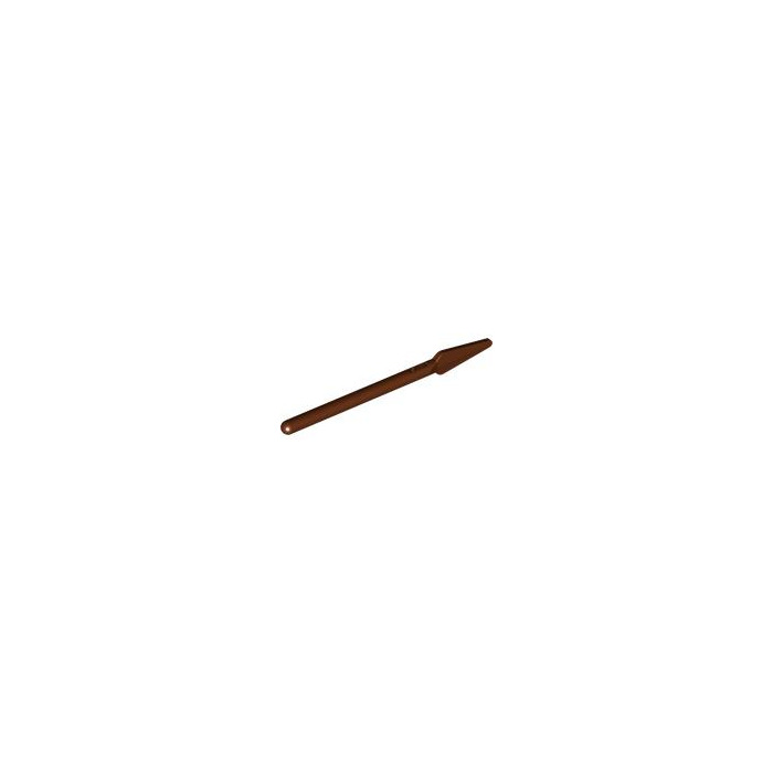 LEGO Reddish Brown Spear with Rounded End (4497) | Brick Owl - LEGO ...