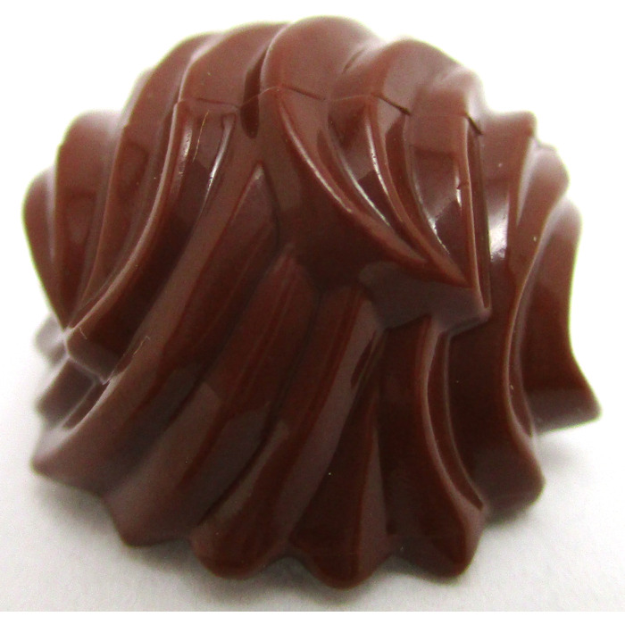 LEGO Reddish Brown Swept Back Wavy Tousled Hair (61183) | Brick Owl ...