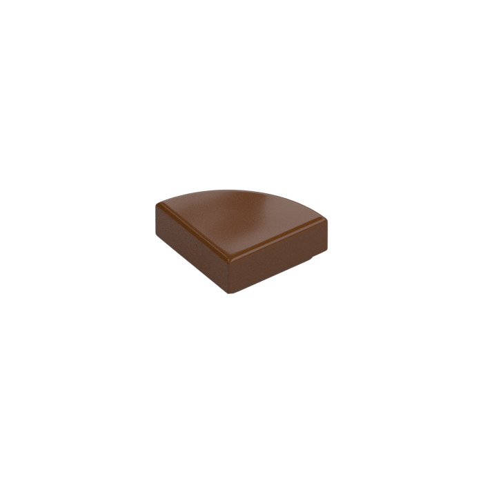 LEGO Reddish Brown Tile 1 x 1 Quarter Circle (25269) | Brick Owl