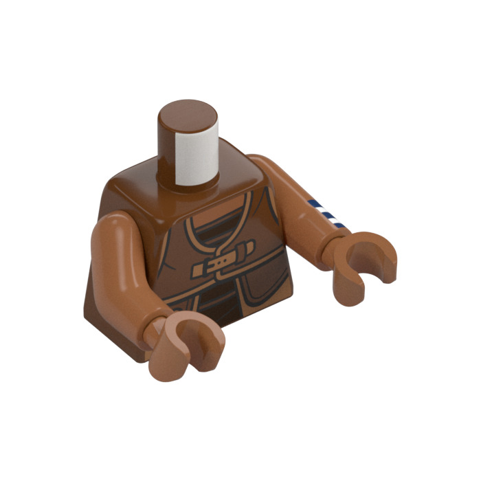 LEGO Usopp with Coral Bandana Minifig Torso (973 / 76382) | Brick Owl ...