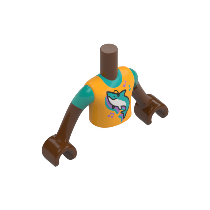 LEGO Zac with Shark Top Friends Torso (Boy) (73161) | Brick Owl - LEGO ...